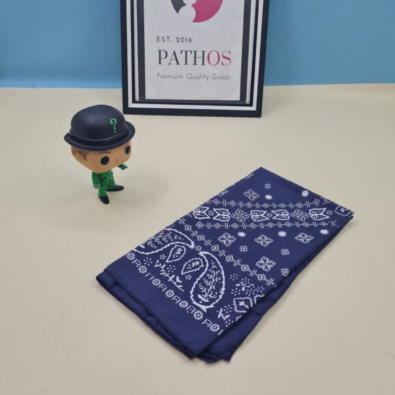 Jual syal scraf slayer bandana headband paisley pria dilan 1991 koboi ...