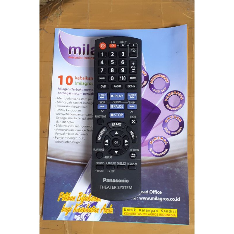 Jual Remote Theater System PANASONIC Original . | Shopee Indonesia