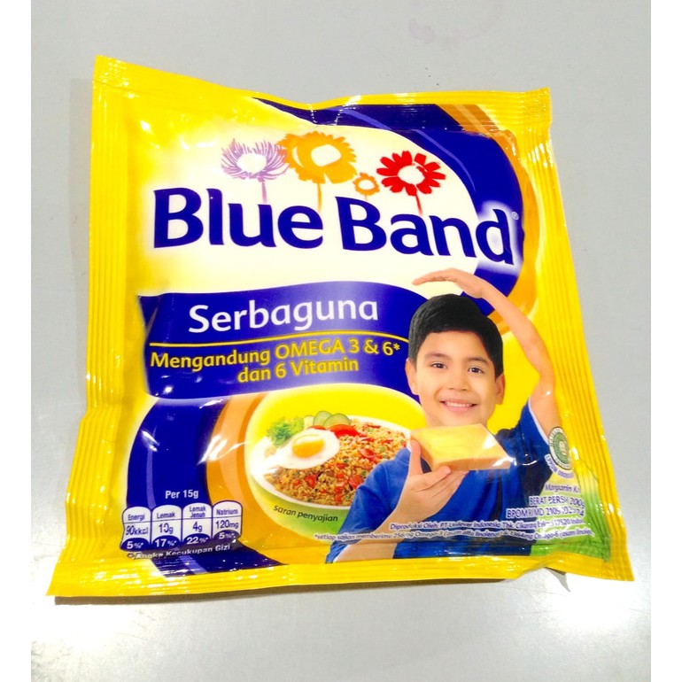 Jual Margarine Blueband Sachet 200g / Blue Band | Shopee Indonesia