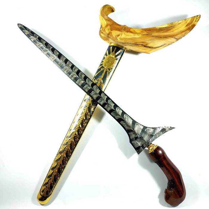 Jual Keris Istimewa Jalak Ngore Pamor Ron Genduru Bulu Ayam Putran PB X ...