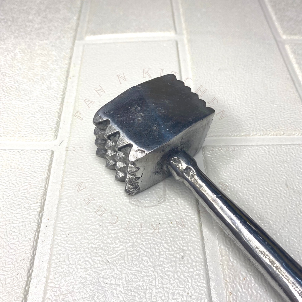 Jual Pemukul Daging Stainless / Palu Gepukan Alat Pelunak Daging / Palu ...