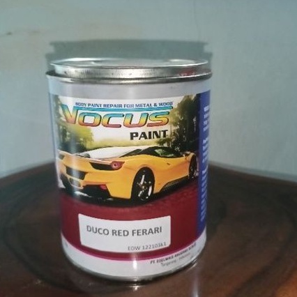 Jual Vocus Paint - NC Duco Red - 1 liter ( bonus 1 lembar amplas ...