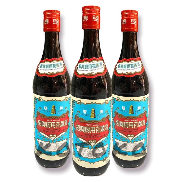 Jual Pagoda Brand Arak Masak Merah Shao Hsing Chu Yong Hua Tiao Chiew ...