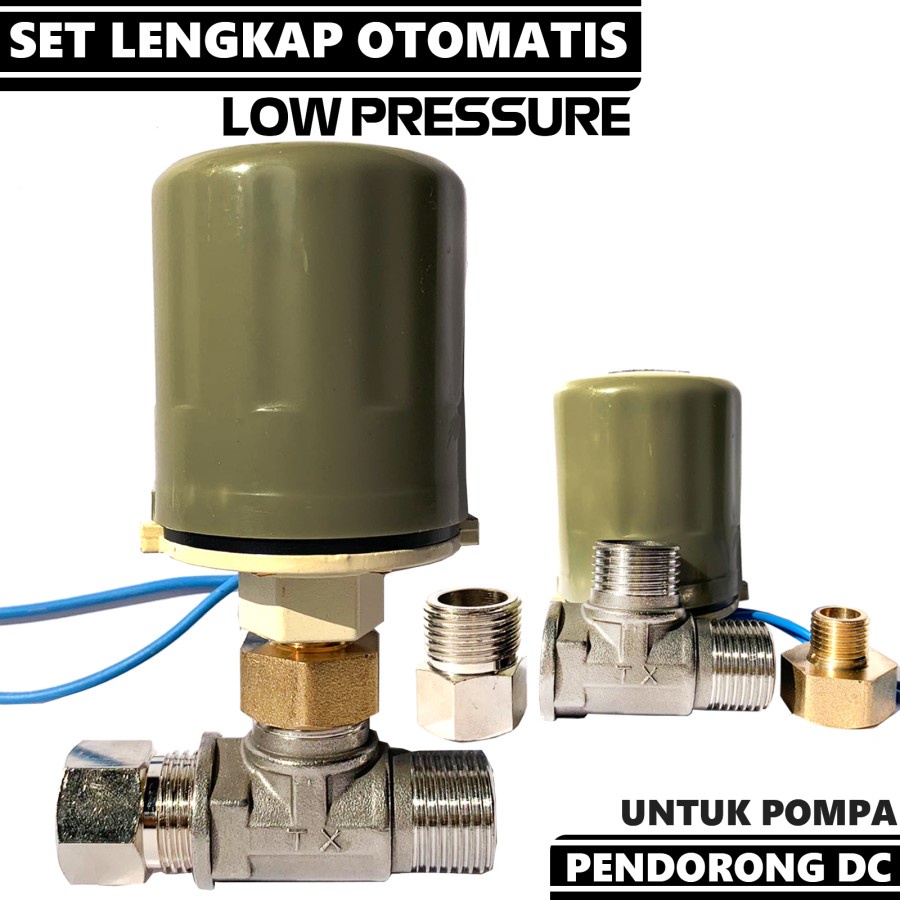 Jual Low pressure Switch Otomatis On Off Untuk pompa pendorong DC 12V ...