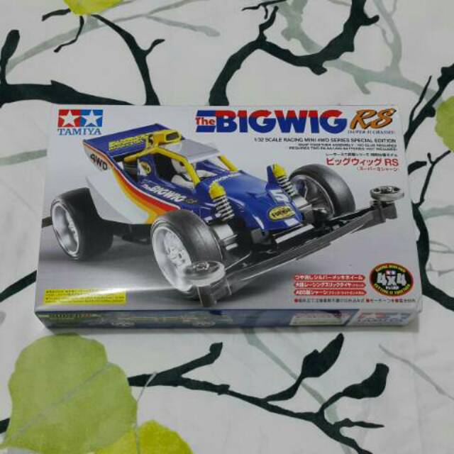 Jual Tamiya mini 4WD Bigwig RS # 95308 | Shopee Indonesia