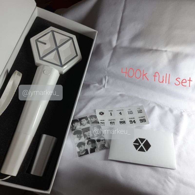 Jual Official Lightstick EXO Ver2 Fullset | Shopee Indonesia