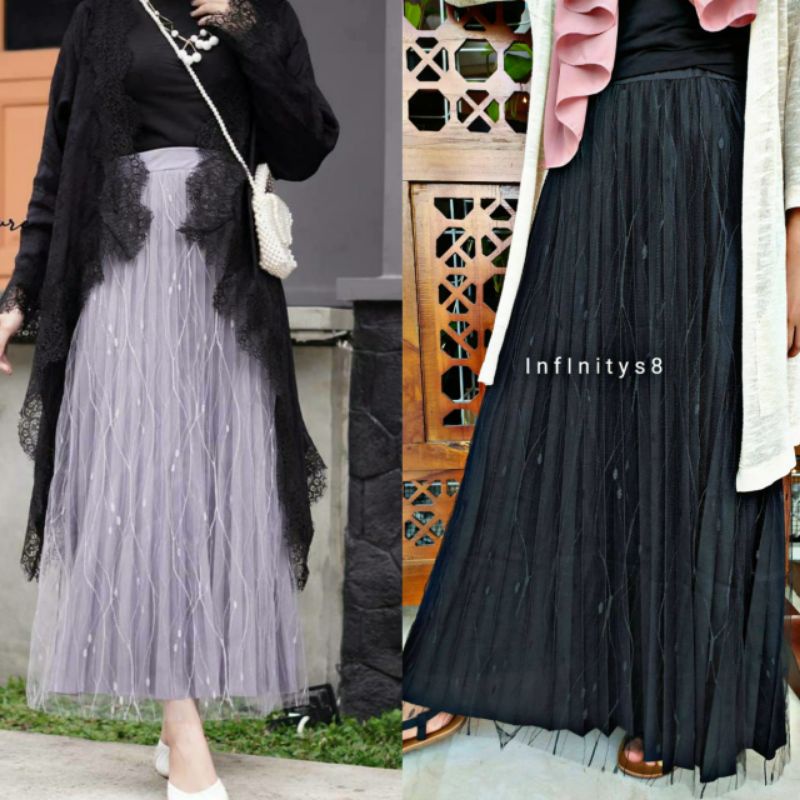 Jual Rok Tutu Akar Dewasa Panjang/ Rok tutu Pesta/ Rok tutu motif ...