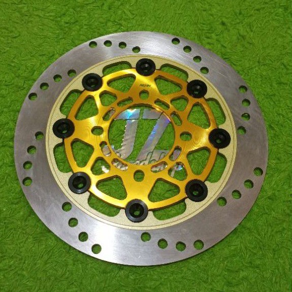 Jual Disk Nissin Gold 8 Floating Black UK 220 mm | Shopee Indonesia