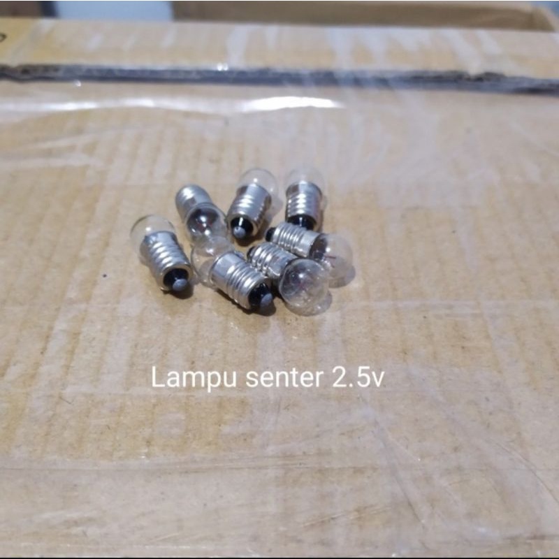 Jual Lampu Senter 2.5v Praktek Seri Dan Paralel/Bohlam Senter Praktek ...