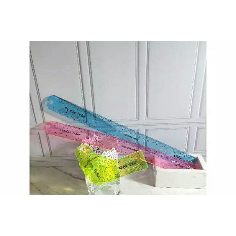 Jual GROSIR PENGGARIS FANCY RULER MS 1101 WARNA BENTUK ISI 20 30 BESI ...