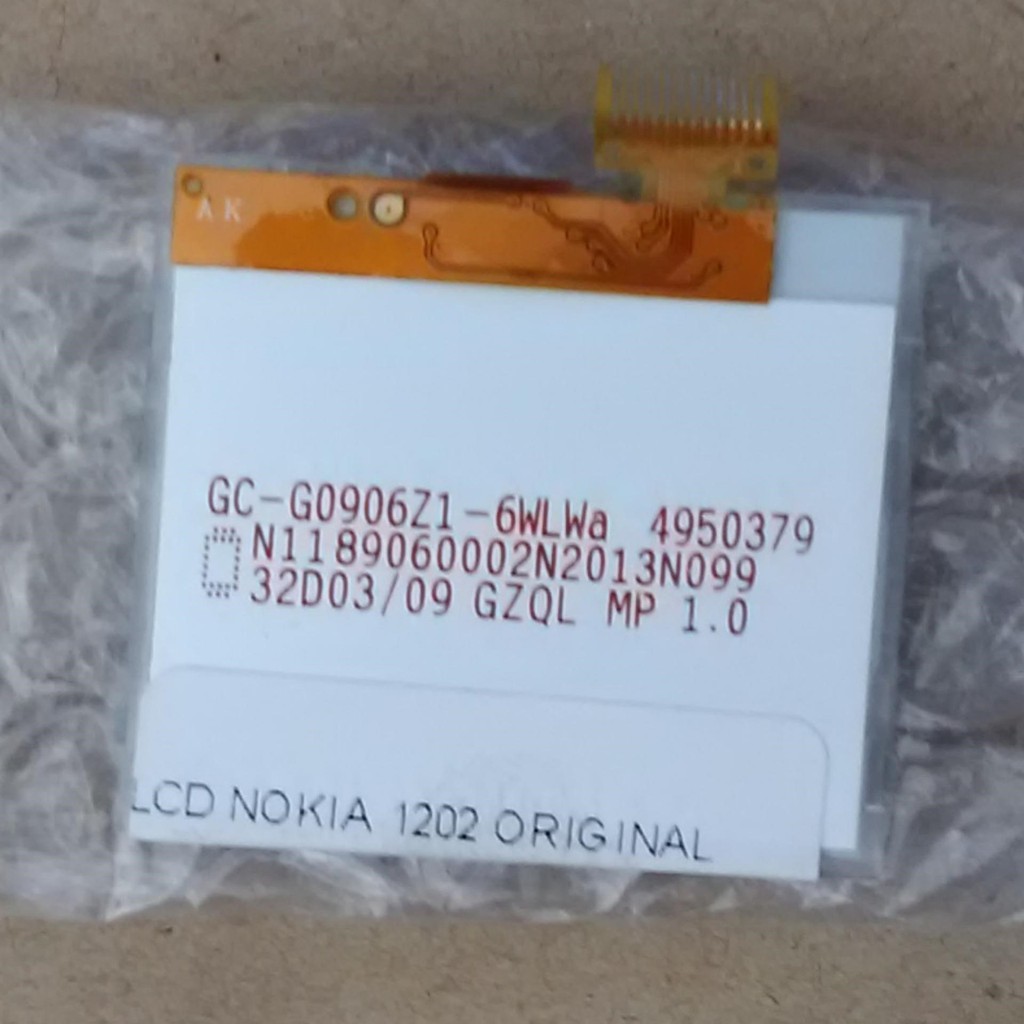Jual LCD Nokia 1202 / 1280 | Layar Display Nokia N1202 / N1280 103 ...