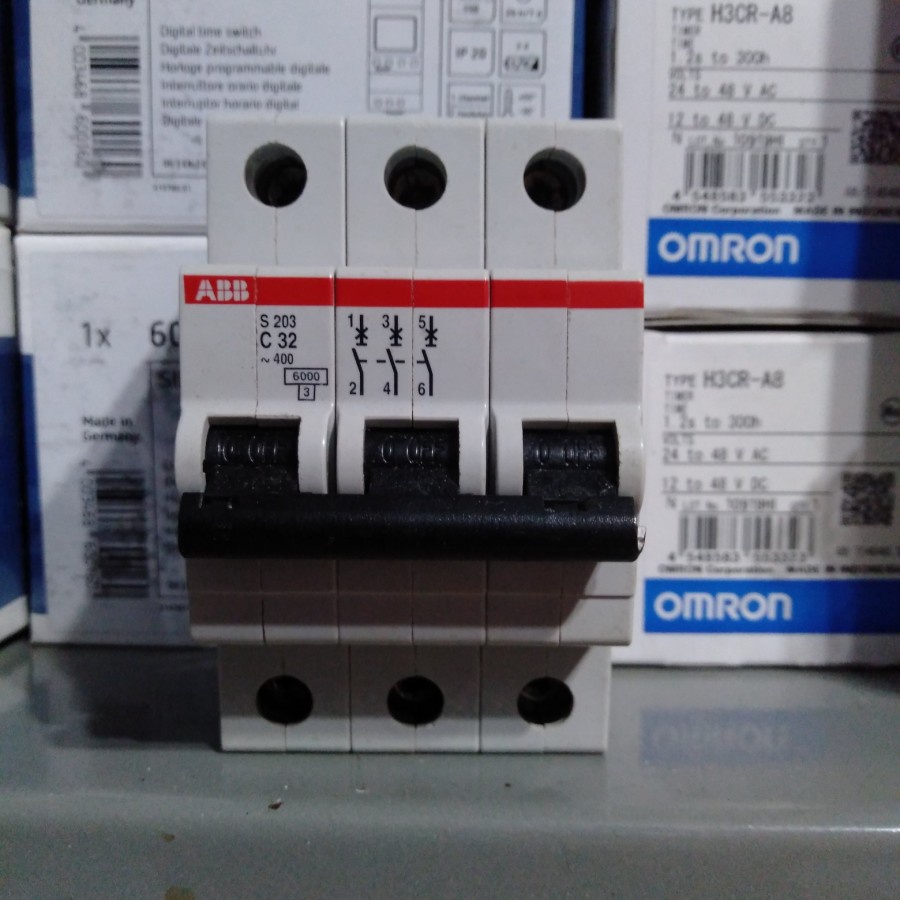 Jual mcb 3phase 32a abb | Shopee Indonesia