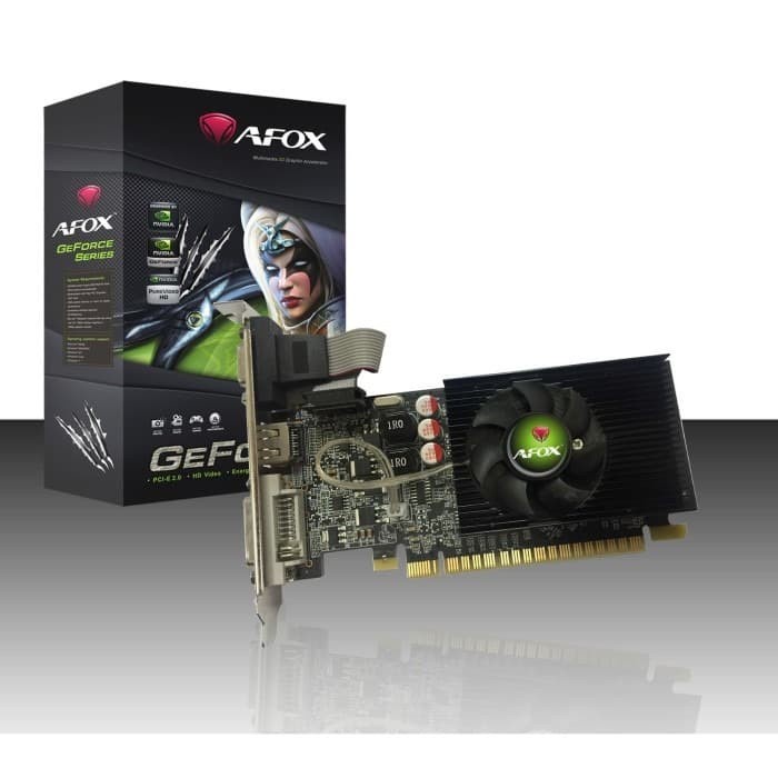 Jual VGA GT210 1GB DDR3 64bit 210GT NVIDIA AFOX | Shopee Indonesia
