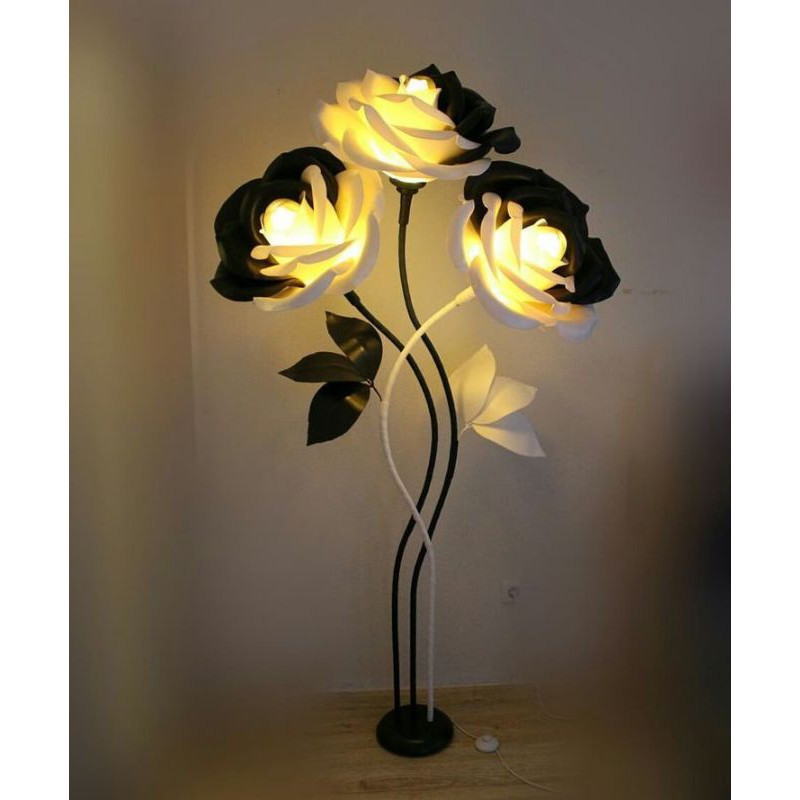 Jual Lampu Bunga Mawar Dekorasi Rumah / Lampu Hias Wedding / Bunga ...
