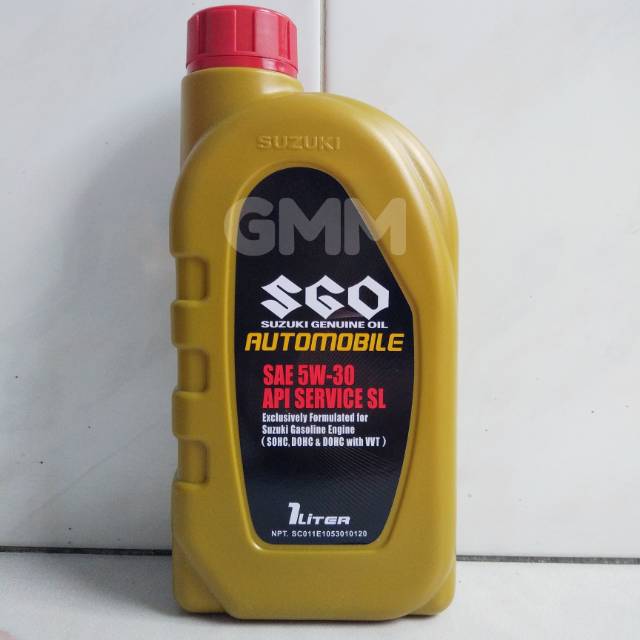 Jual Oli Mesin Mobil Suzuki SGO Automobile SAE 5W-30 API SL 1 Liter ...