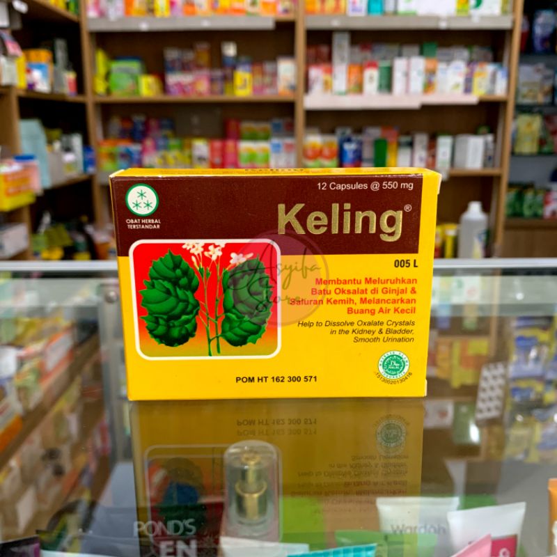 Jual Keling obat batu ginjal 12 kapsul @550mg | Shopee Indonesia
