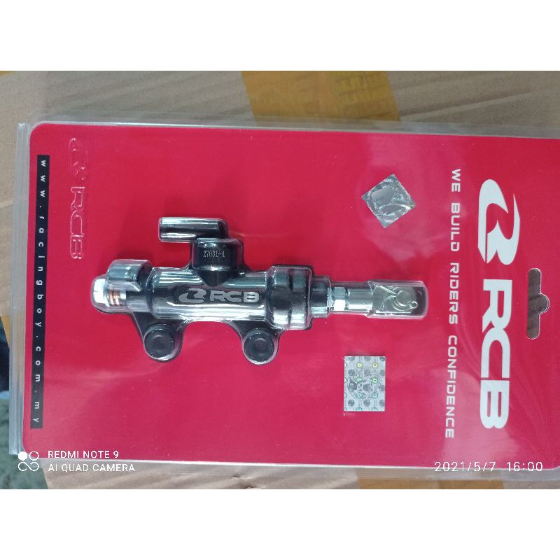 Jual Tonjokan master rem belakang RCB - rear brake pump charcoal rcb ...