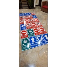 Jual Rambu Perhatian Tanda Seru 60x60 Plat Alumunium | Shopee Indonesia