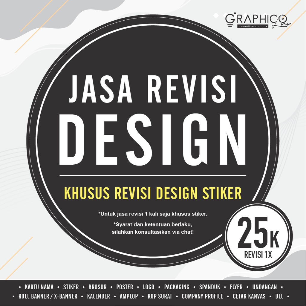Jual Jasa Revisi Design Stiker (1x Revisi) | Shopee Indonesia