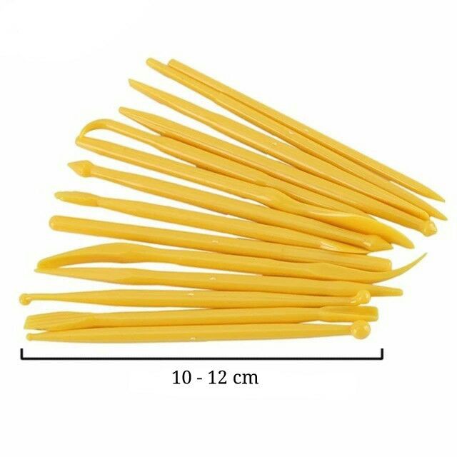 Jual Isi 14 Modelling Tools Fondant Clay Resin Alat Hias Ukir Membentuk ...