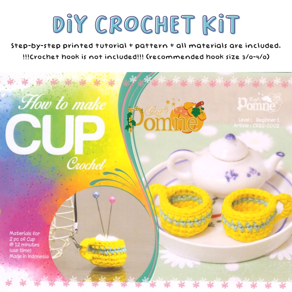 Jual DIY CROCHET KIT / PAKET MERAJUT BONEKA AMIGURUMI CROCHET | Shopee ...