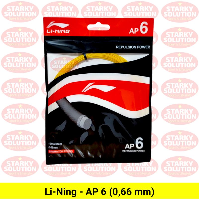 Jual Senar Bulutangkis LINING AP6 AP 6 Raket Badminton Original ...