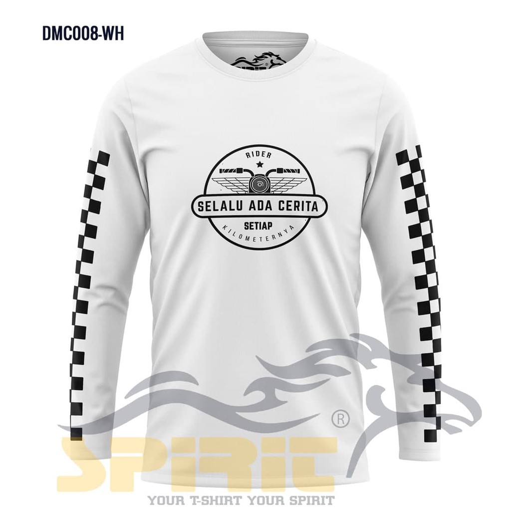 Jual TERBARU KAOS RIDER STORY PRIA LENGAN PANJANG JUMBO MURAH MOTOR ...