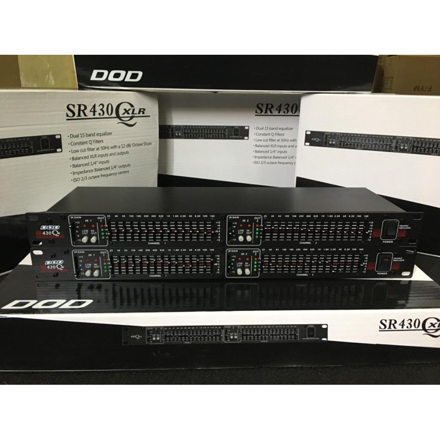 Jual Equalizer DOD SR 430 QX / SR430QX ( 2 x 15 Channel ) | Shopee ...