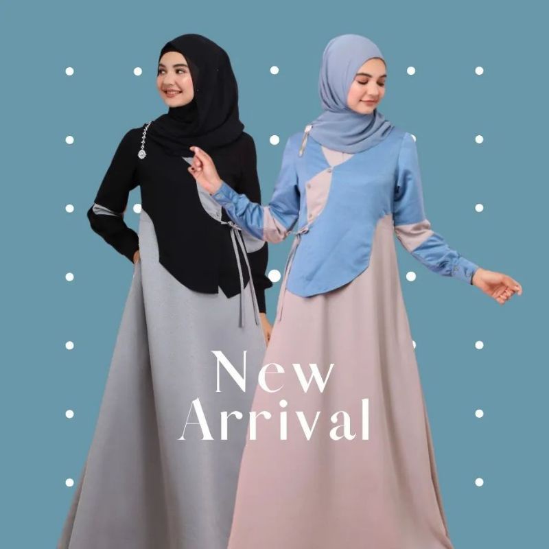 Jual ETHICA KAGUMI 229 - MOONLES BLACK -HERITAGE BLUE || GAMIS TERBARU ...