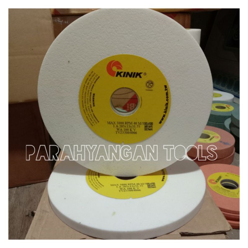 Jual kinik batu gerinda lurus 1A 205 x 13 x 31.75 WA 100 KV / batu gerinda 8 inchi grade 100 ...