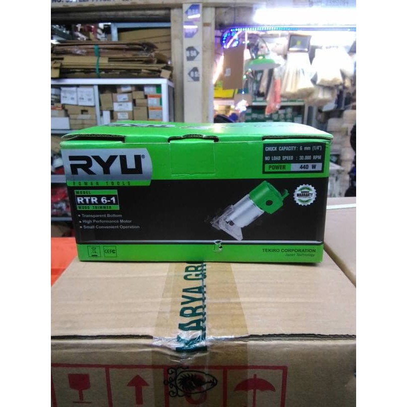 Jual MESIN ROUTER RYU RTR 6-1 / TRIMMER RYU RTR 6-1 / MESIN PROFIL RYU ...