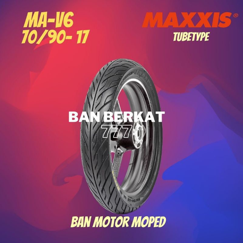 Jual Ban Motor Moped ( Motor Bebek ) / MAXXIS MA-V6 70/90 Ring17 ...