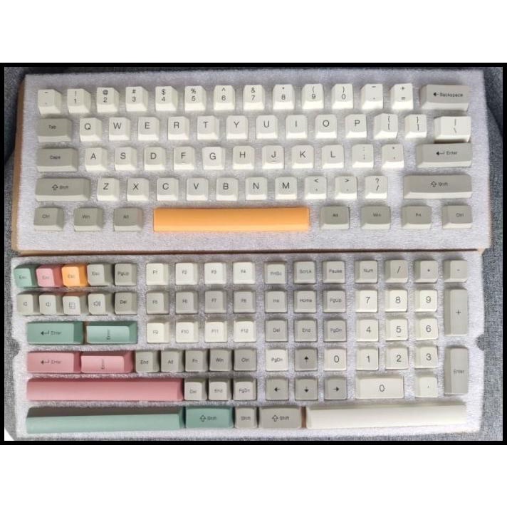 Jual Pbt Keycaps Classic / Retro 133 Keys Full Sized / Tkl / 60% ...