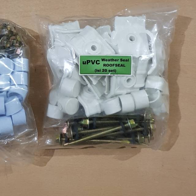 Jual Baut seal atap UPVC alderon. Rooftop. | Shopee Indonesia