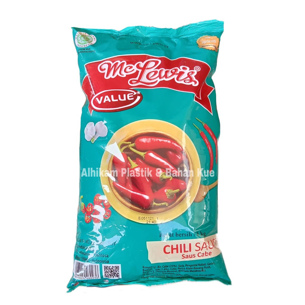 Jual Saos Tomato & Saos Sambal Mc Lewis 1kg | Shopee Indonesia