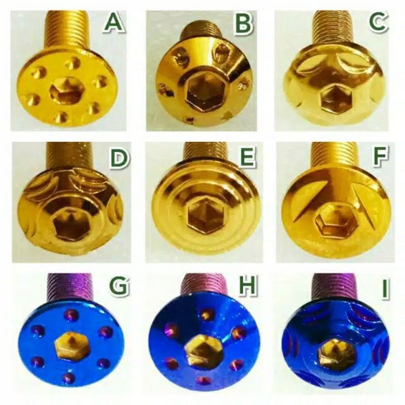 Jual Baut Probolt piringan - Baut Piringan Cakram Depan belakang Baut disk Disc Cakram | Shopee ...