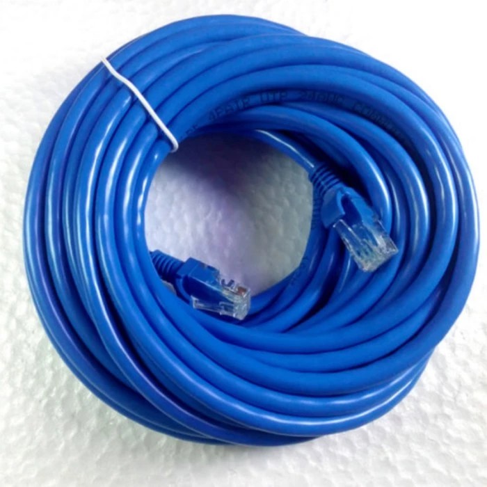 Jual kabel lan utp cat 5e 20meter cat5e 20 meter rj45 network | Shopee ...