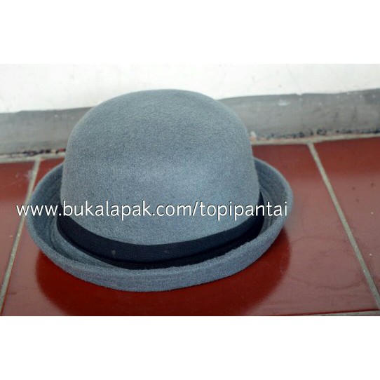 Jual Jual bowler hat caplin hat topi dewasa Murah | Shopee Indonesia