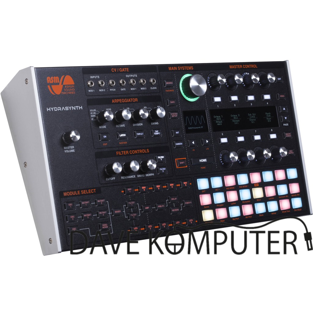 Jual ASM HYDRASYNTH Desktop / Rack Synthesizer | Shopee Indonesia