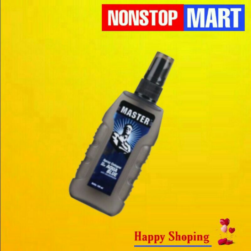 Jual MASTER Cologne Blue Aqua 100 ml | Shopee Indonesia