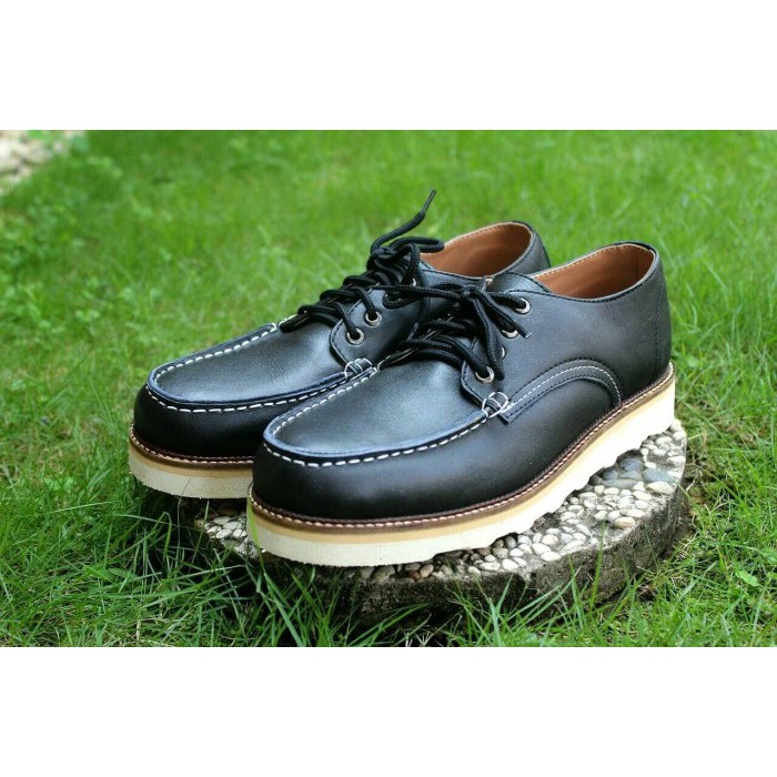 Jual promo sepatu safety boot RD pendek sepatu pria kulit mahal kulit ...