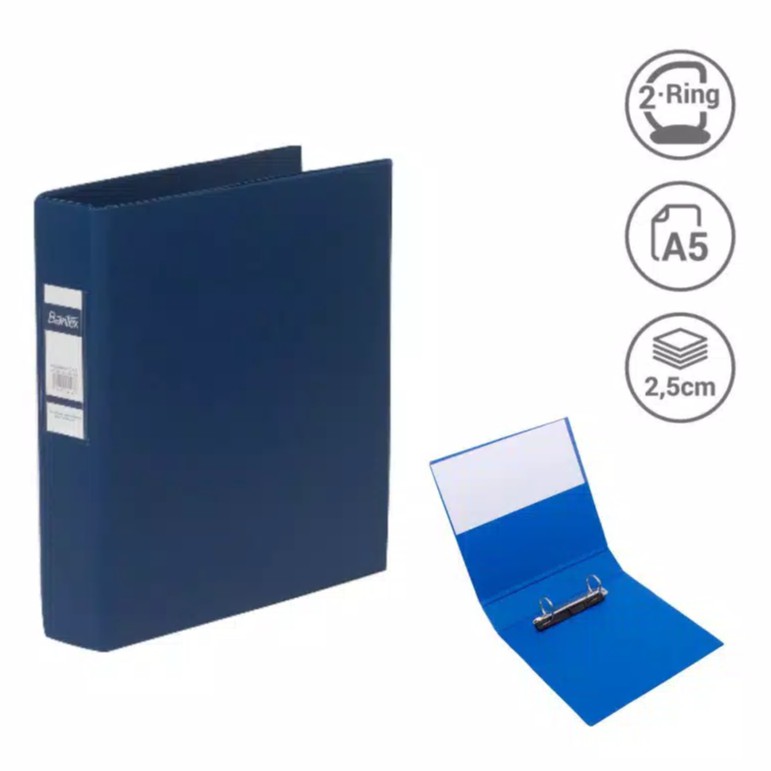 Jual Bantex Ring Binder 2 Ring D Size A5 | Shopee Indonesia