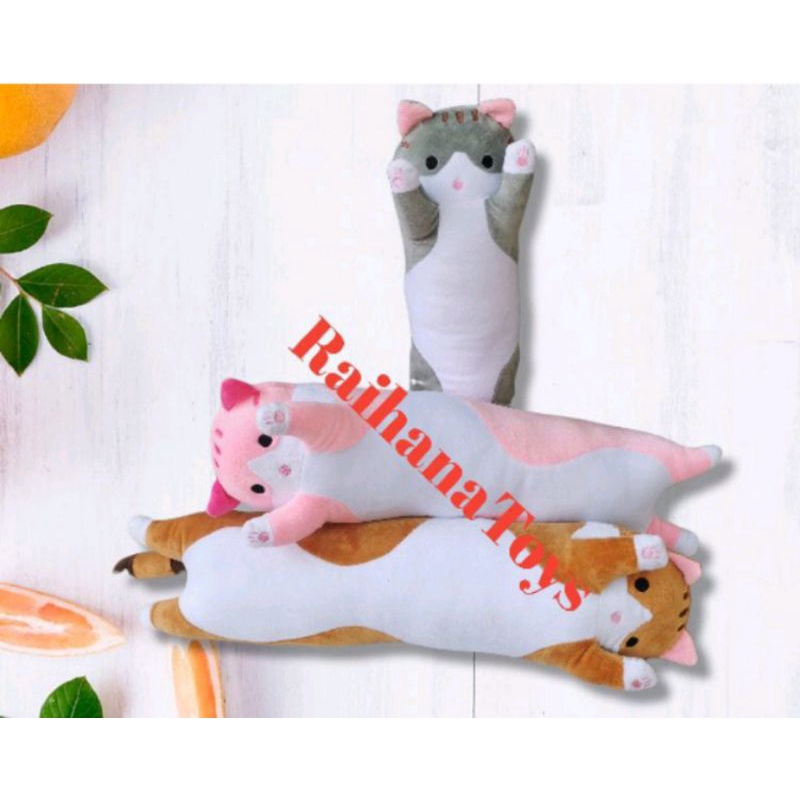 Jual guling kucing panjang/Bantal guling kucing/boneka kucing murah ...