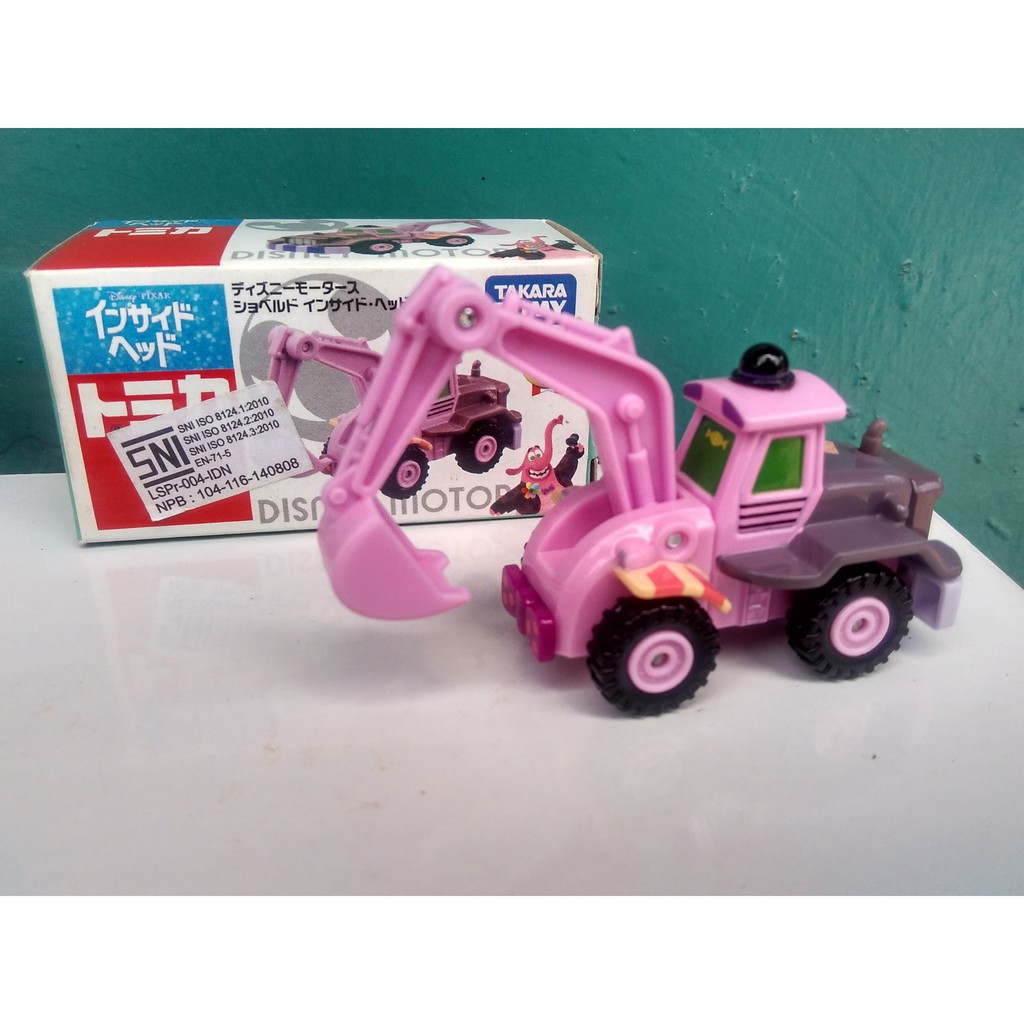 Jual Tomica Disney motors Inside Out Chubby Loader Diecast Takara Tomy harga murah | Shopee ...