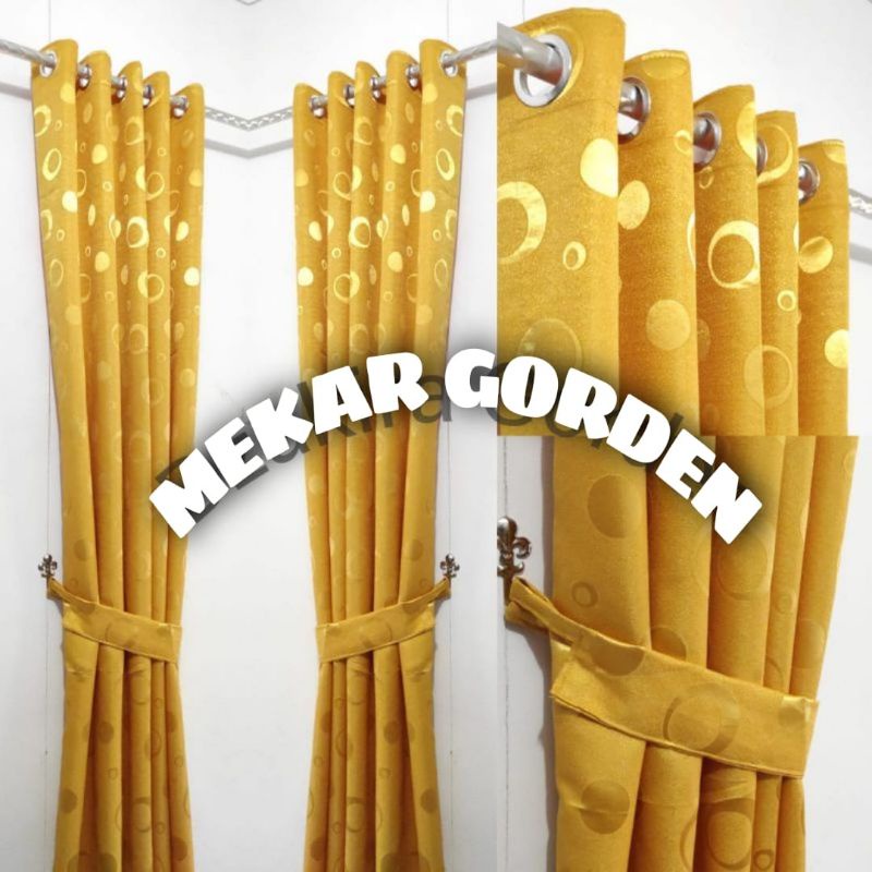 Jual Gorden Minimalis Tinggi 250cm dan 3 meter Horden Jendela Kamar ...