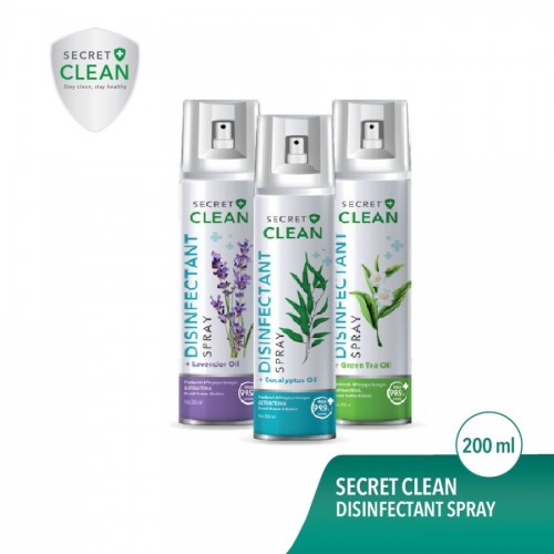 Jual Disinfectant Spray Secret Clean 200 ml | Shopee Indonesia