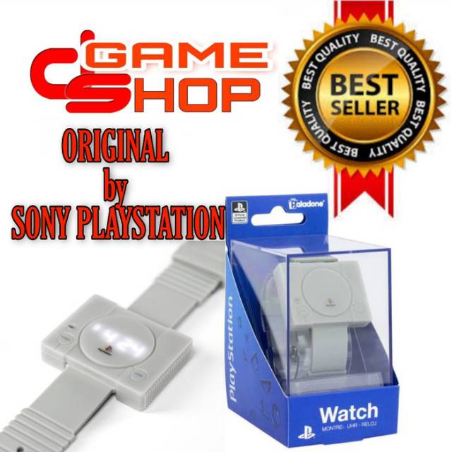Jual PLAYSTATION WATCH PALADONE ORIGINAL SONY PLAYSTATION JAM TANGAN ...