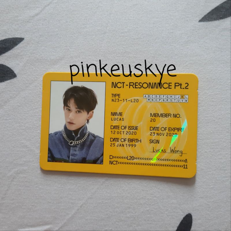 Jual ID Card Lucas | Shopee Indonesia