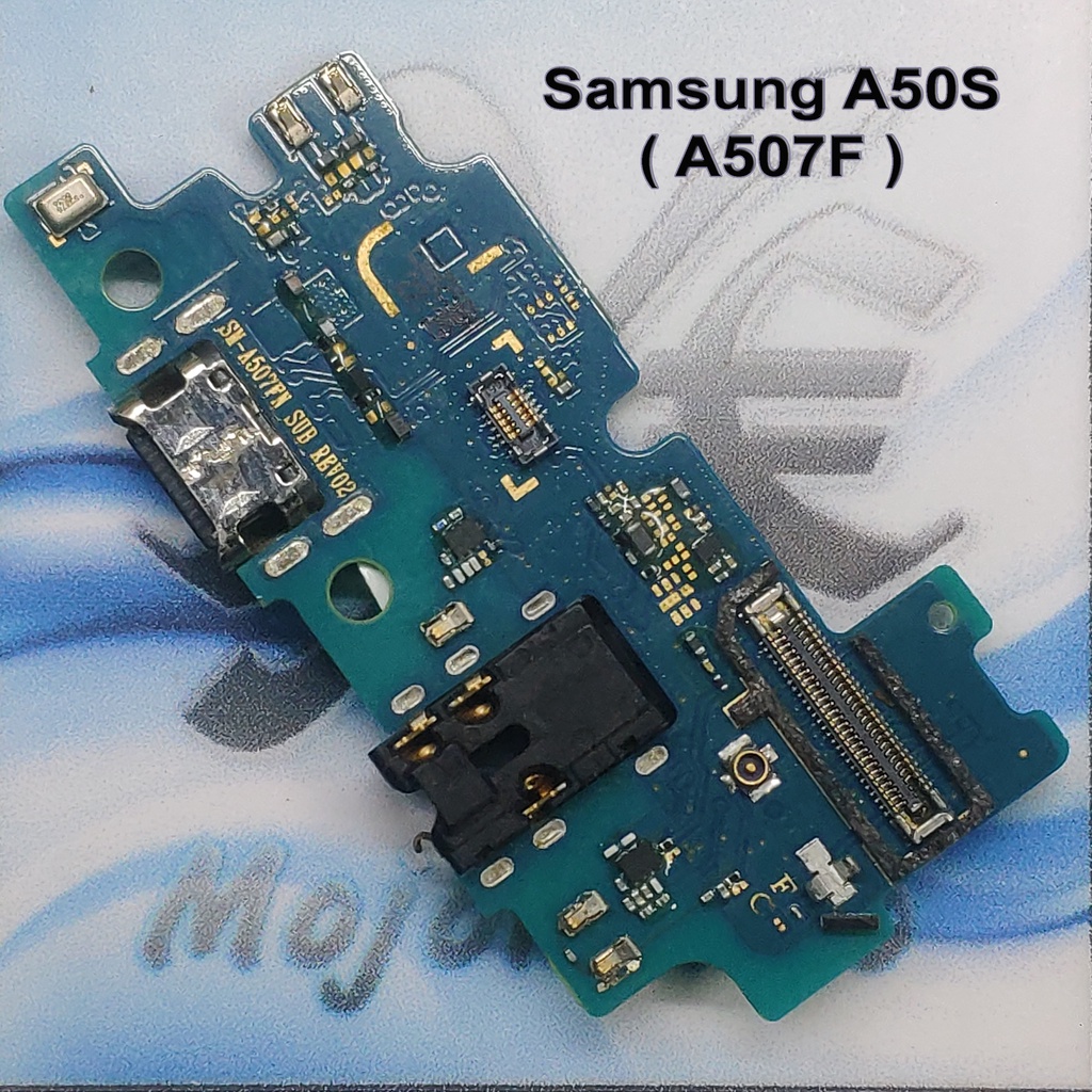 Jual Samsung A50S A507FN papan konektor cas pcb UI board charger mesin bawah copotan | Shopee ...