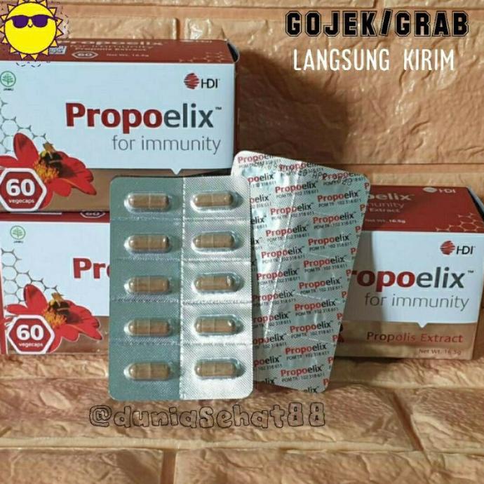 Jual Propoelix For Immunity 60Vegecaps...Sedia Ecer 1Strip(10Caps ...